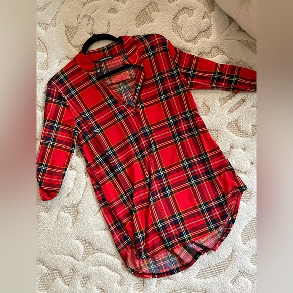 Tops | Hemish Plaid Top | Poshmark